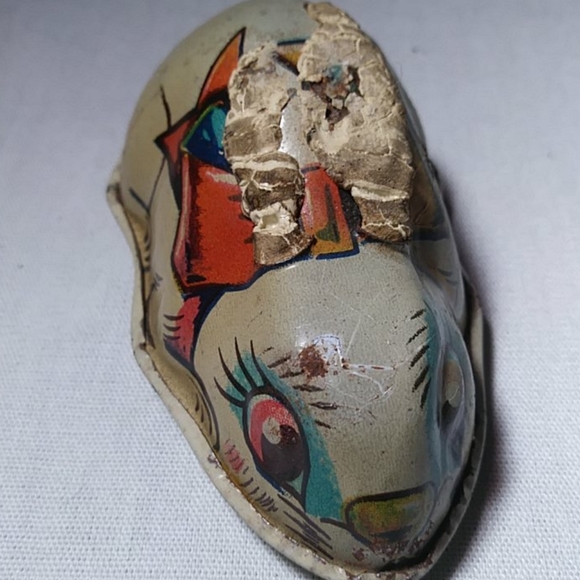 Vintage Japan Tin Rabbit | Toys | Vintage Made In Japan Rabbit Wwheels ...